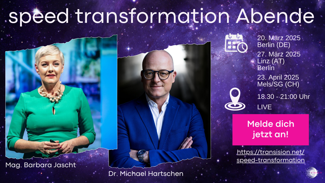 Blockaden lösen & Loslassen lernen – speed transformation LIVE